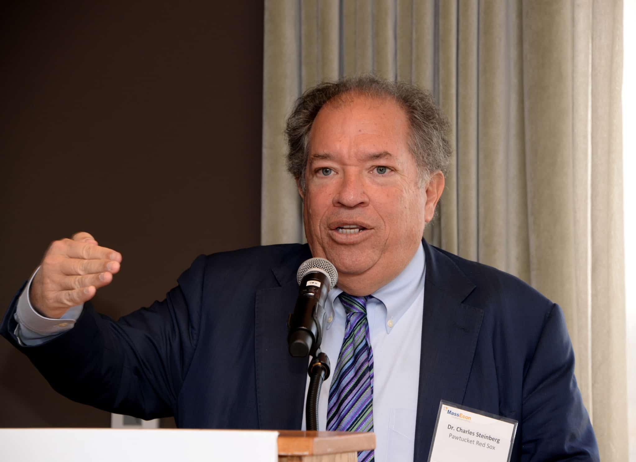 Dr. Charles Steinberg Addresses MassEcon on "Tale of Two Cities ...